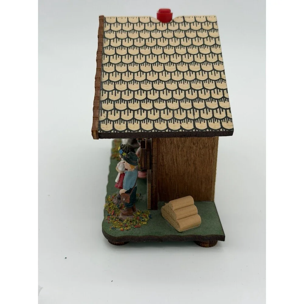 Trenkle | Other | Folk Art Black Forest German Wood Weather House Heidi ...